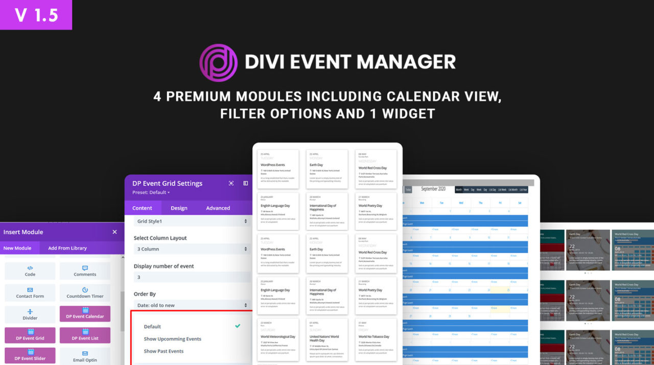 Event Mananger | Full event management featured
